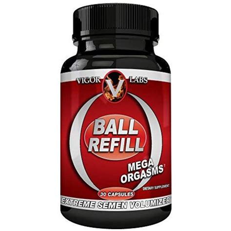Ball Refill by Vigor Labs Semen Volumizer & Male Enhancement Supplement | Boost Sexual Drive ...