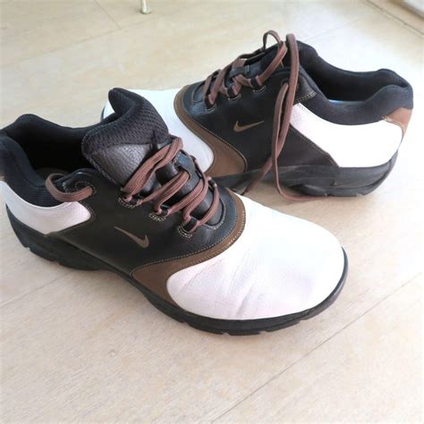 Vintage Nike Oxford Golf Shoes Mens Size 115 Leather Low Top Etsy