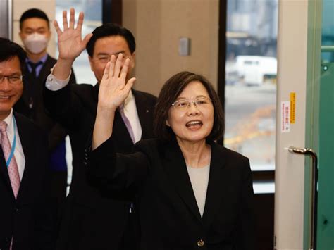 蔡英文訪友邦前談話：世界的台灣堅定自由民主，不屈服、不挑釁