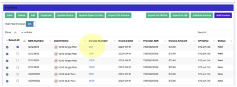 Duplicate An Existing Invoice