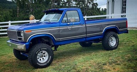 1980 Ford F 150 Xlt 351w With Holley Sniper Efi 4speed Ford Daily Trucks