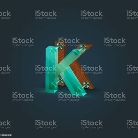 逼真的木材和玻璃字元從類型集 向量插圖向量圖形及更多一組物體圖片 一組物體 信 文件 光 Istock