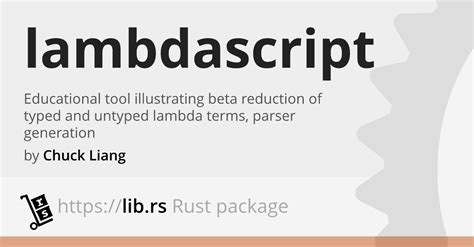 Lambdascript — Rust Application Librs