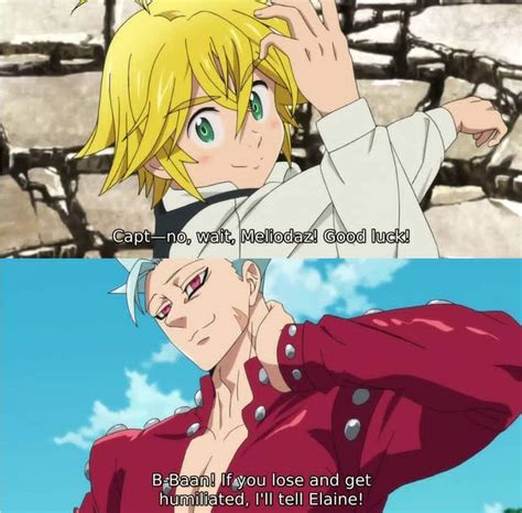 Meliodas And Ban Seven Deadly Sins Amino