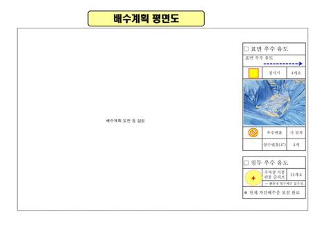 우기대비 풍수해예방대책 수방대책 방재근무 계획서 행정관공서