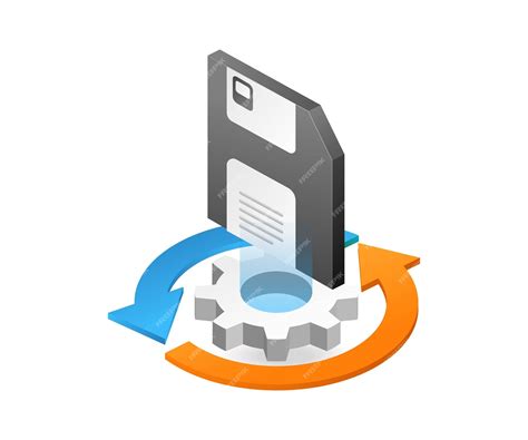 Premium Vector Flat Isometric 3d Illustration Data Error Recovery Process Rendered Nice