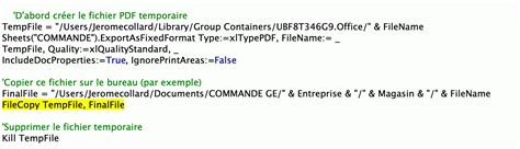 Chemin Icloud Pour Macro Vba Sur Mac