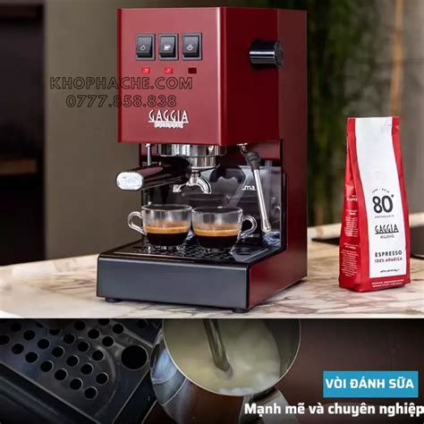 Máy Pha Cà Phê Gaggia Classic Pro Chính Hãng Chuẩn Ý