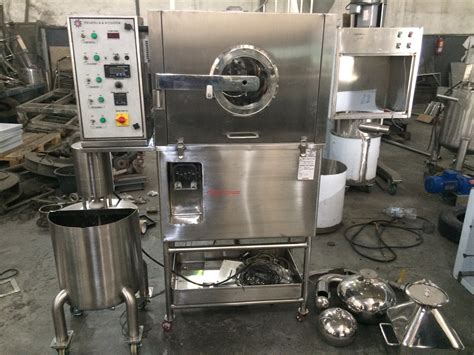 Mesin Farmasi Mesin Coating Film Skala Laboratorium Farmasi