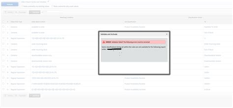 Error With Classification Rule Builder When Trying Adobe
