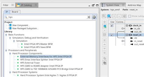 23 Parameterizing The External Memory Interface For Hps Ip