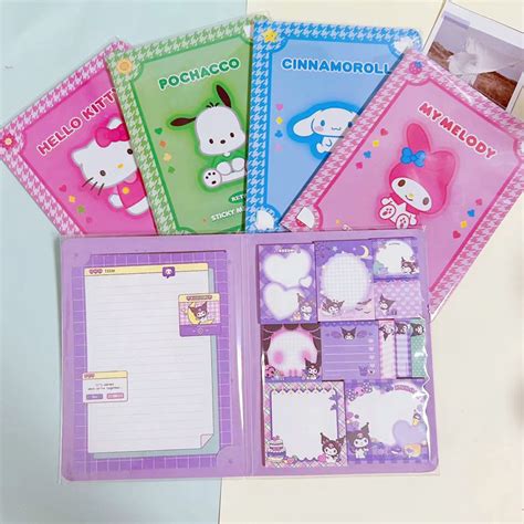 SNT S330 Sanrio Cartoon Tearable Sticky Note Kuromi Note Paper