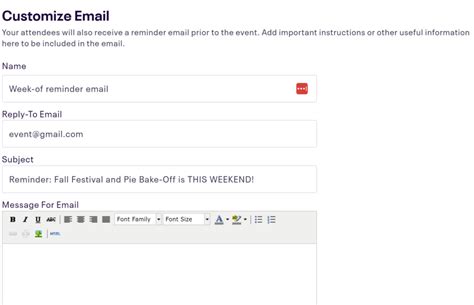 Event Reminder Emails Templates Examples AI Assistance
