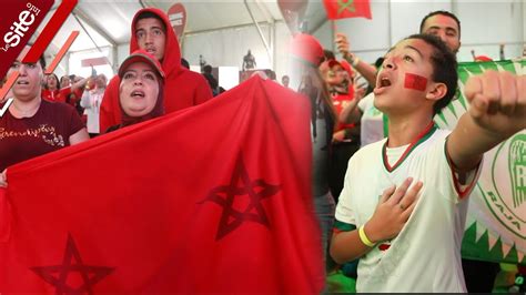 أجواء خيالية بموروكومول لحظة عزف النشيد الوطني المغربي وهكذا تفاعلت