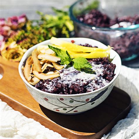 Maca Forbidden Rice Pudding Choc And Juice