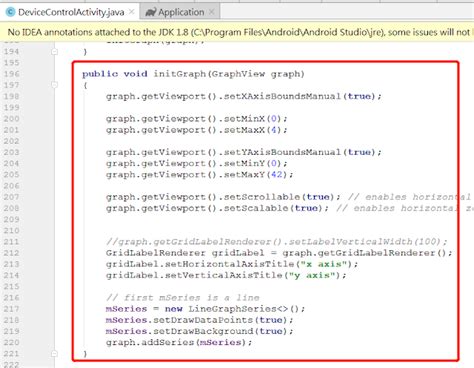 Programming Notes Android Google BLE Example Mix GraphView Plotting