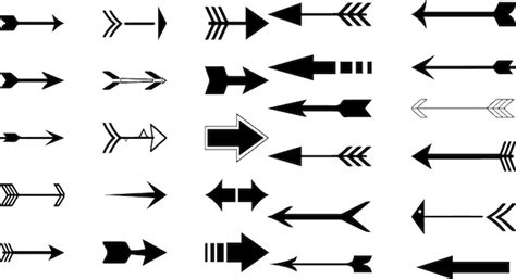 Premium Vector Direction Arrow Vector Set Premium Vector Direction Arrow Vector Set