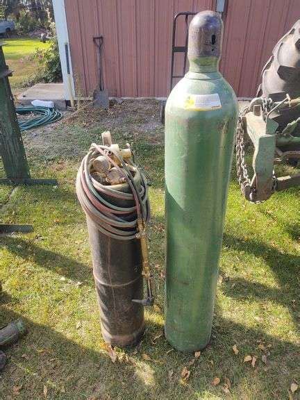 Oxyacetylene Cutting Torch Mclaughlin Auctioneers Llc Mc