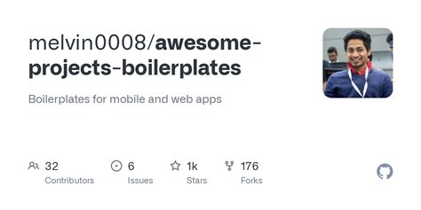 Github Melvin Awesome Projects Boilerplates Boilerplates For