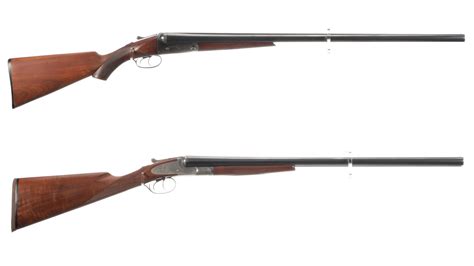 Two American Double Barrel Shotguns Rock Island Auction