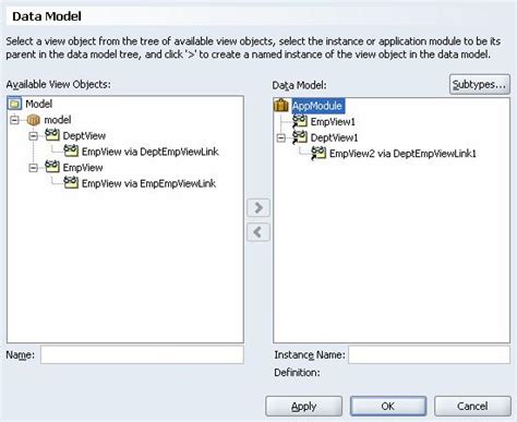Building An Adf Faces Tree Component With Mixed Dept And Emp Nodes In 5 Minutes Using