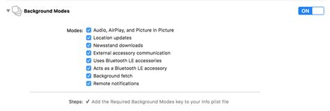 Ios Voip Push Notifications Xcode Background Modes Not Showing