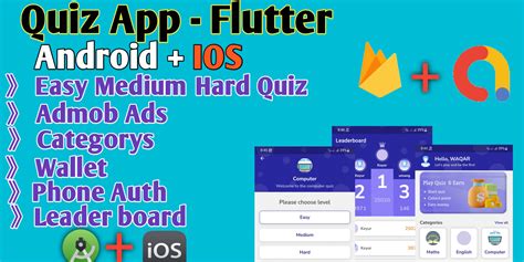 Quiz Flutter Earn App Admob Ads Firebase By Fluttercode525 Codester
