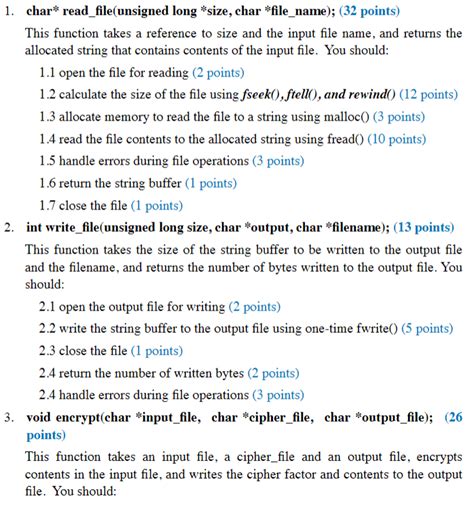Solved Char Read File Unsigned Long Size Char Chegg