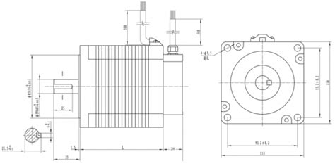 750w Bldc รถสามล้อ 48v โวลต์รถลากไฟฟ้ามอเตอร์กระแสตรงไร้แปรงถ่าน