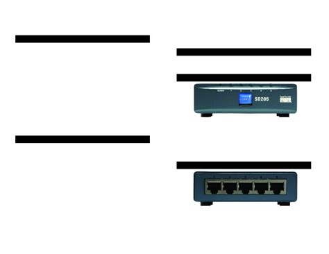 Linksys Sd208 Sd216 User Manual