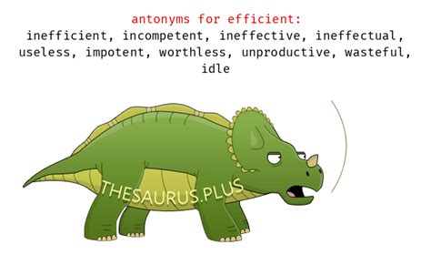 49 Efficient Antonyms Full List Of Opposite Words Of Efficient