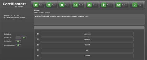 Linux Plus Practice Test CertBlaster