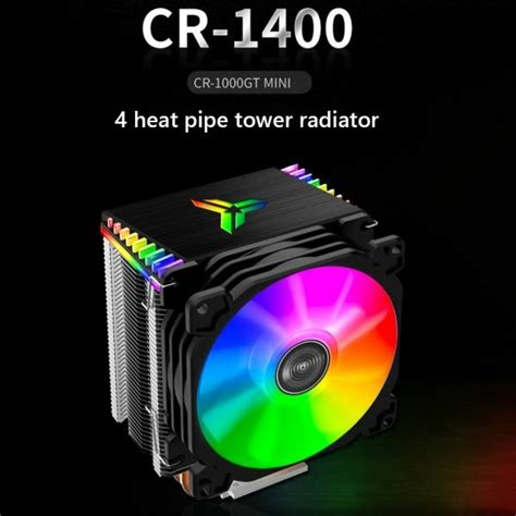 Cpu쿨러 컴퓨터 램 공냉 Jonsbocpu 냉각 팬 4 히트 파이프 Cpu 라디에이터 Pwm 핀 냉각기 온도 제어 유압 베어링