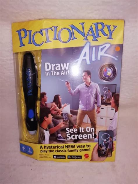 MATTEL GAMES PICTIONARY Air Interacting Drawing Game For Ages 8 13 99