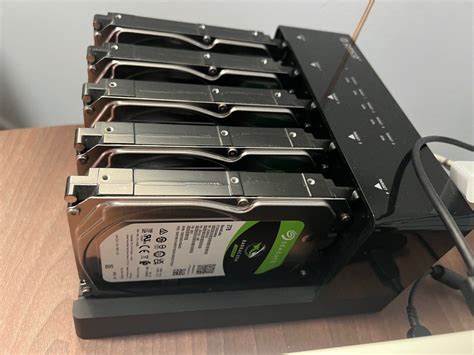 5x 2tb Seagate Baracuda Hdd And Orico Multi Disk Array Computers