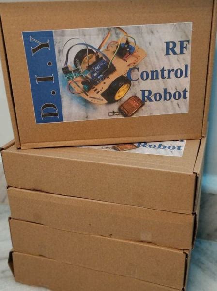 Diy Rf Control Robot Kit Arduino Based Pre Programmed Indian Hobby