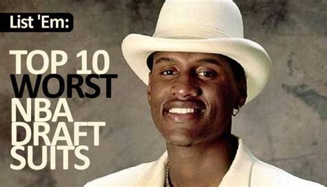 These Are The Top 10 Worst Nba Draft Suits Complex