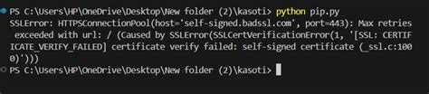 How To Fix Python Requests Sslerror Geeksforgeeks