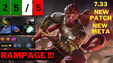 Dota 2 Monkey King Rampage Unstoppable Gameplay By Miracle YouTube