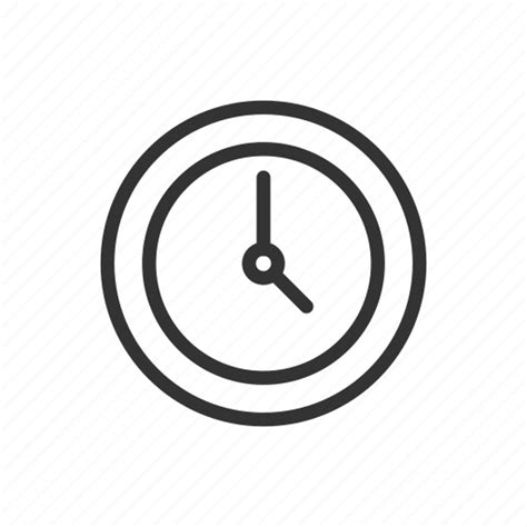 Clock Duration Minimalist Time Timer Ui Ux Icon