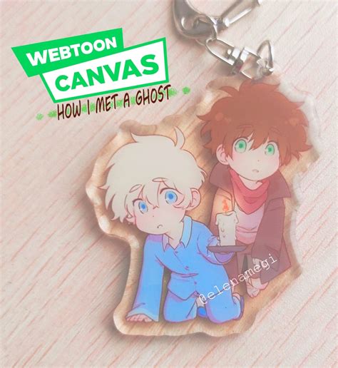 Ppreorder Oc How I Met A Ghost Acrylic Keychain Low Stock Etsy