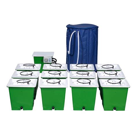Green Man 12 Combi Flex System 12 Pot Hydroponic