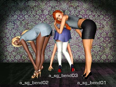 Sexy Bending Poses
