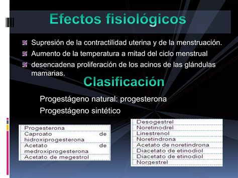 Estrogenos Gestagenos Anticonceptivos Hormonales Pptx Pregnancy