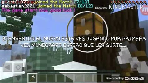 MI PRIMERA VES EN MINECRAFT SKYWARS Rami HD YouTube
