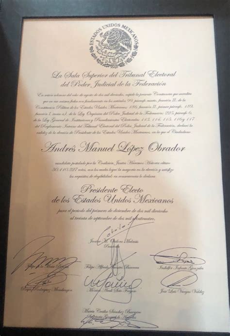 En Vivo Tepjf Entrega Constancia De Mayoría A Amlo