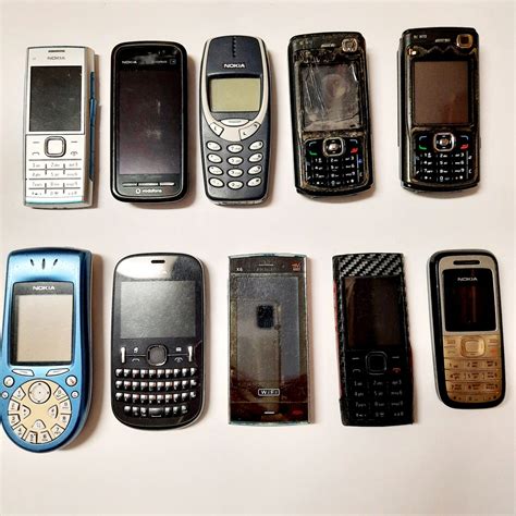 Vintage Nokia Phones Lot Of 10 Nokia Phones Push Button Phones For Spare Parts Or For