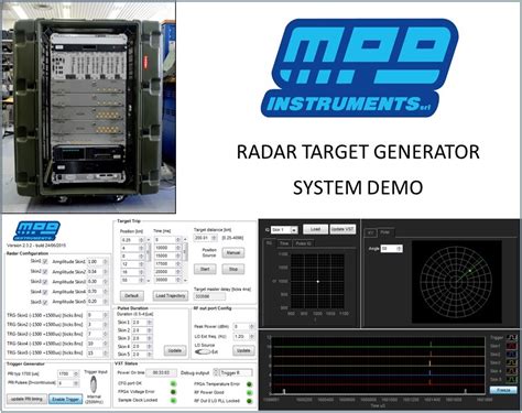 Radar Target Generator Demo System For Radar Testing Mpg
