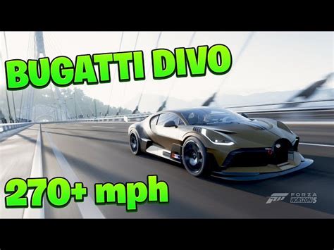 Fastest Tune For Bugatti Divo Forza Horizon 5 Shop