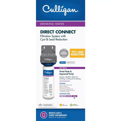 Culligan Us Dc 3 Direct Connect Under Sink Water Filter True Value